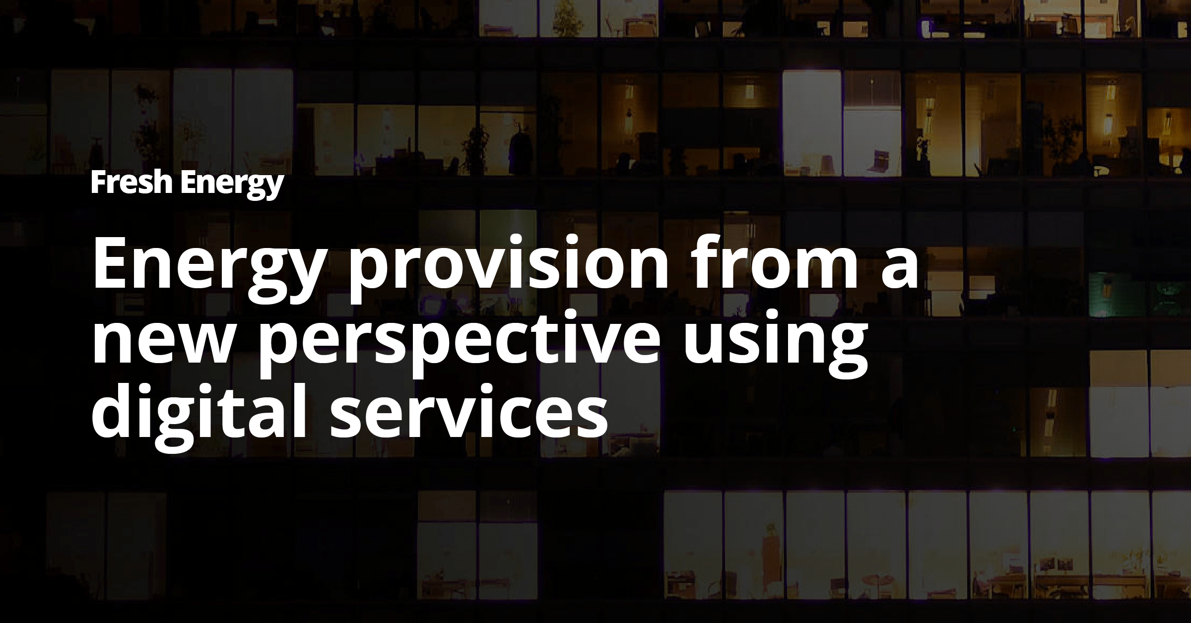 Digital Energy | ThoughtWorks